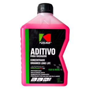 ADITIVO RADIADOR 1LT KOUBE ROSA CONCENTRADO FLEX E DIESEL - 10001